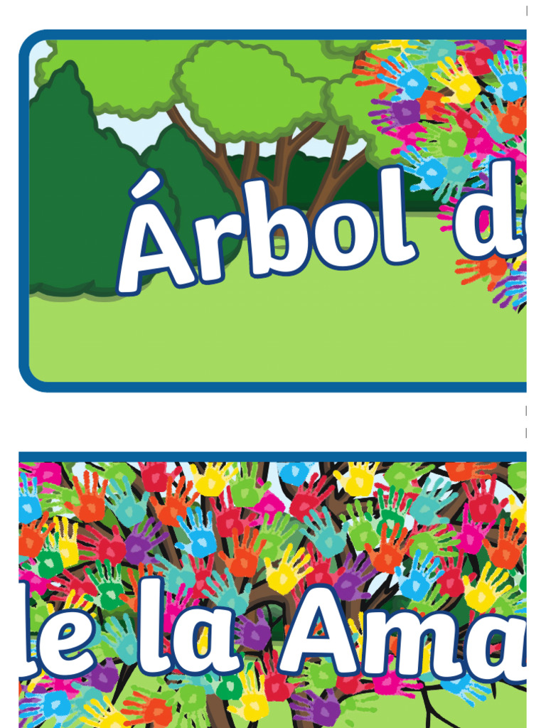 3xletrero Arbol de La Amabilidad | PDF