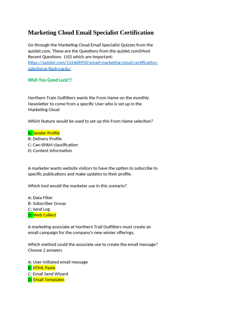 MC Certification (Corrected) | PDF