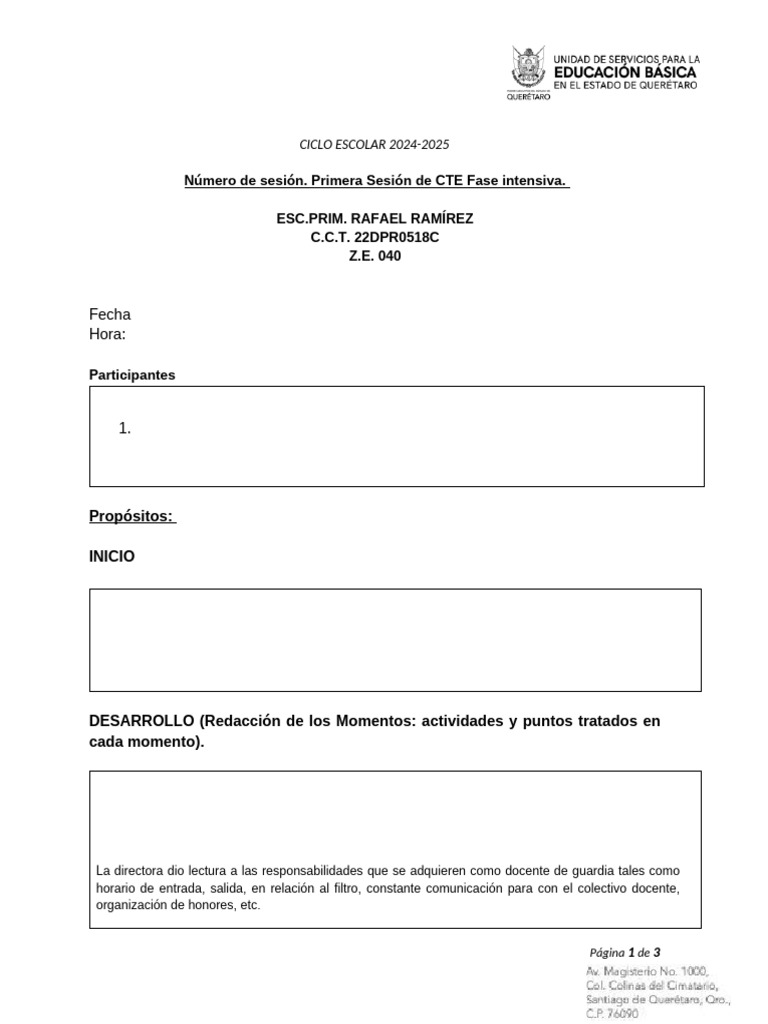 Bitacora Formato | PDF