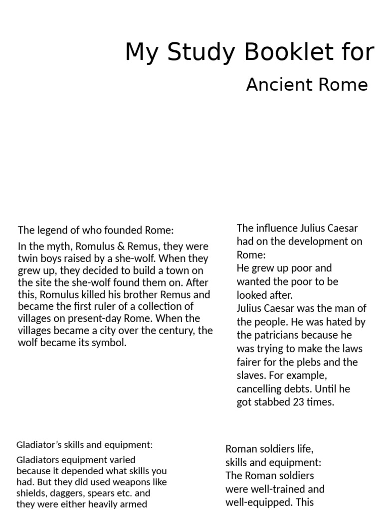 Ancient Rome | PDF