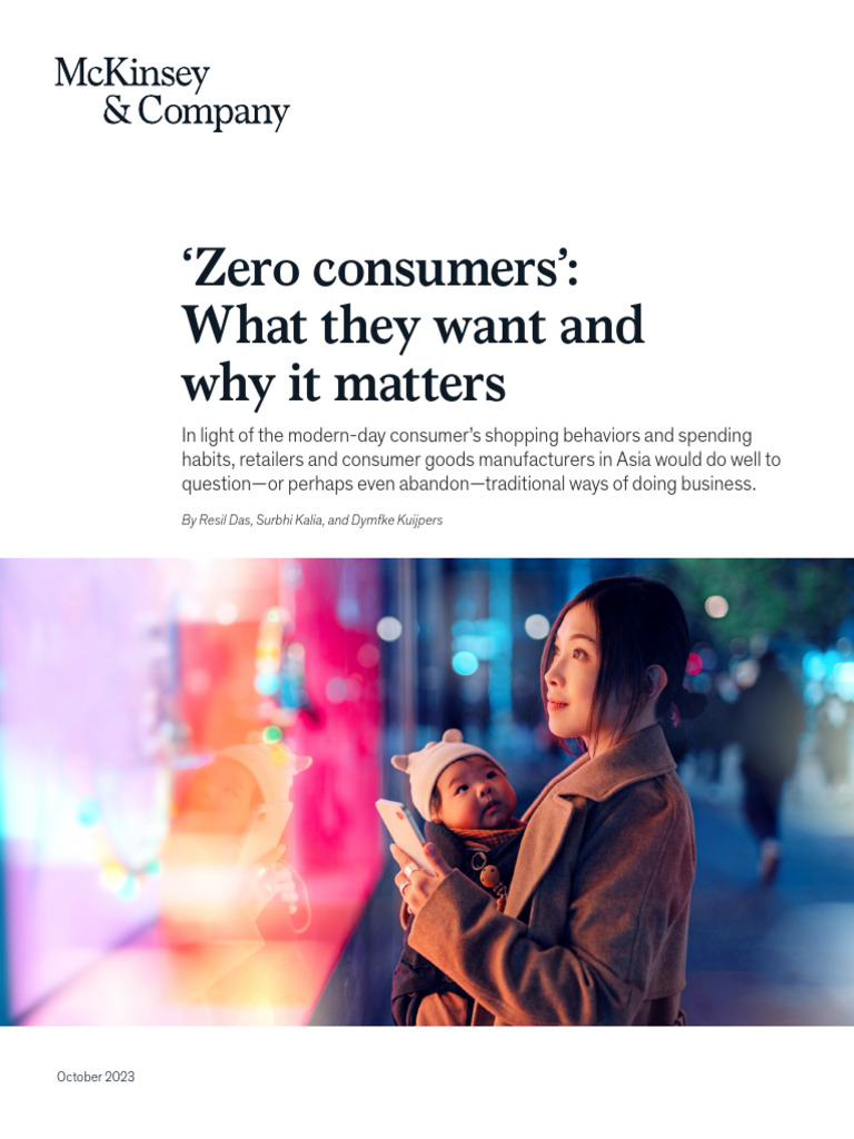 Zero Consumers What They Want and Why It Matters | PDF