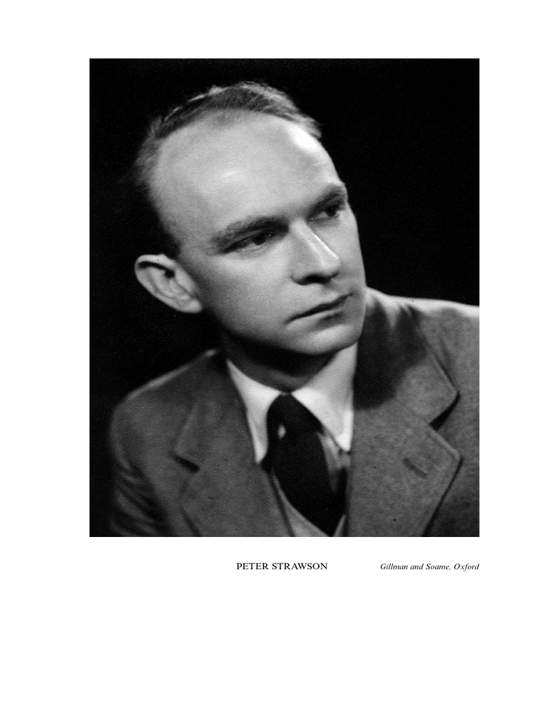 Peter Strawson Obituary | PDF