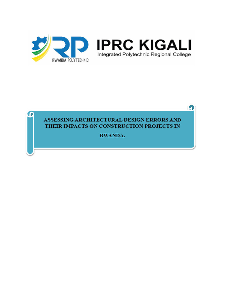 Assessing Architectural Design Errors | PDF