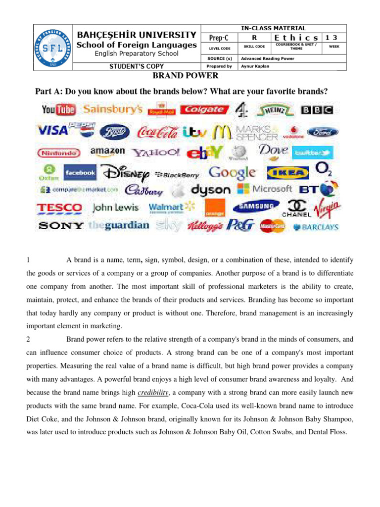 3 Brand Power SC | PDF