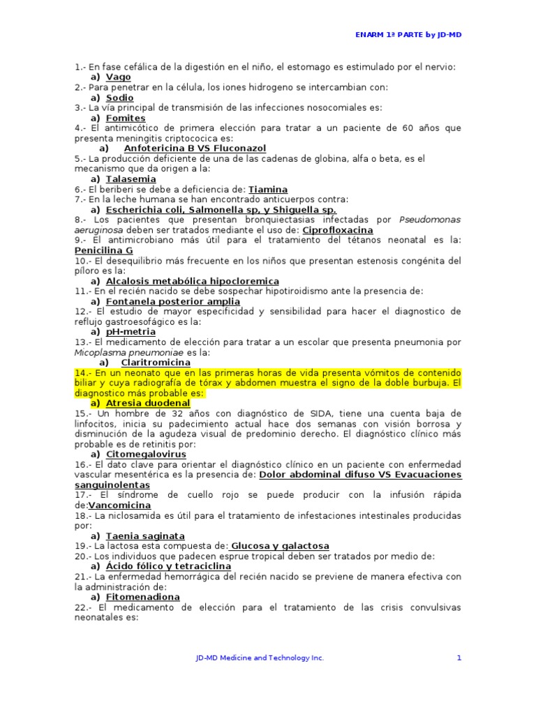 Enarm Completo | PDF