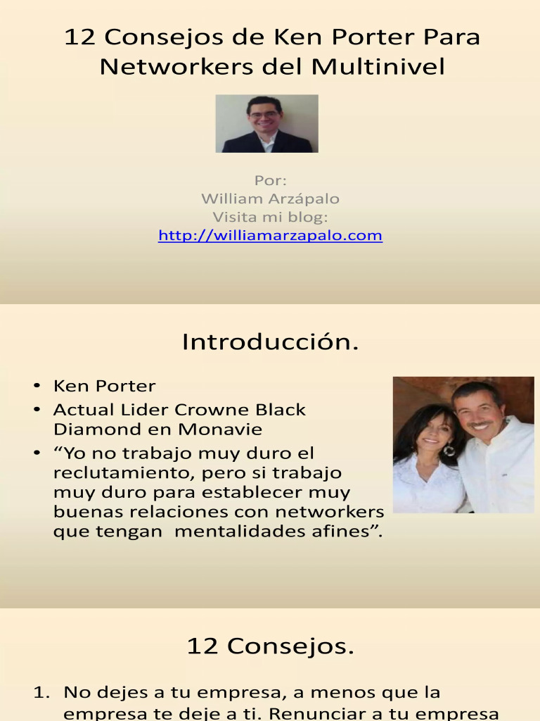 .12 Consejos de Ken Porter | PDF