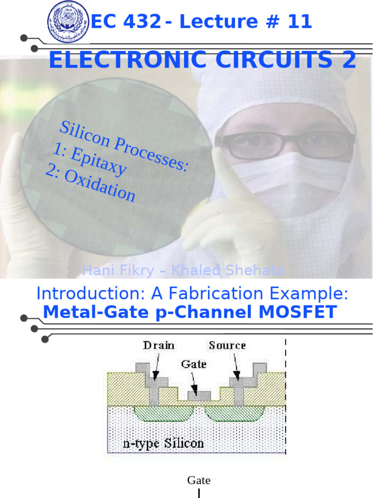 Electronic Circuits 2: EC 432 - Lecture # 11 | PDF