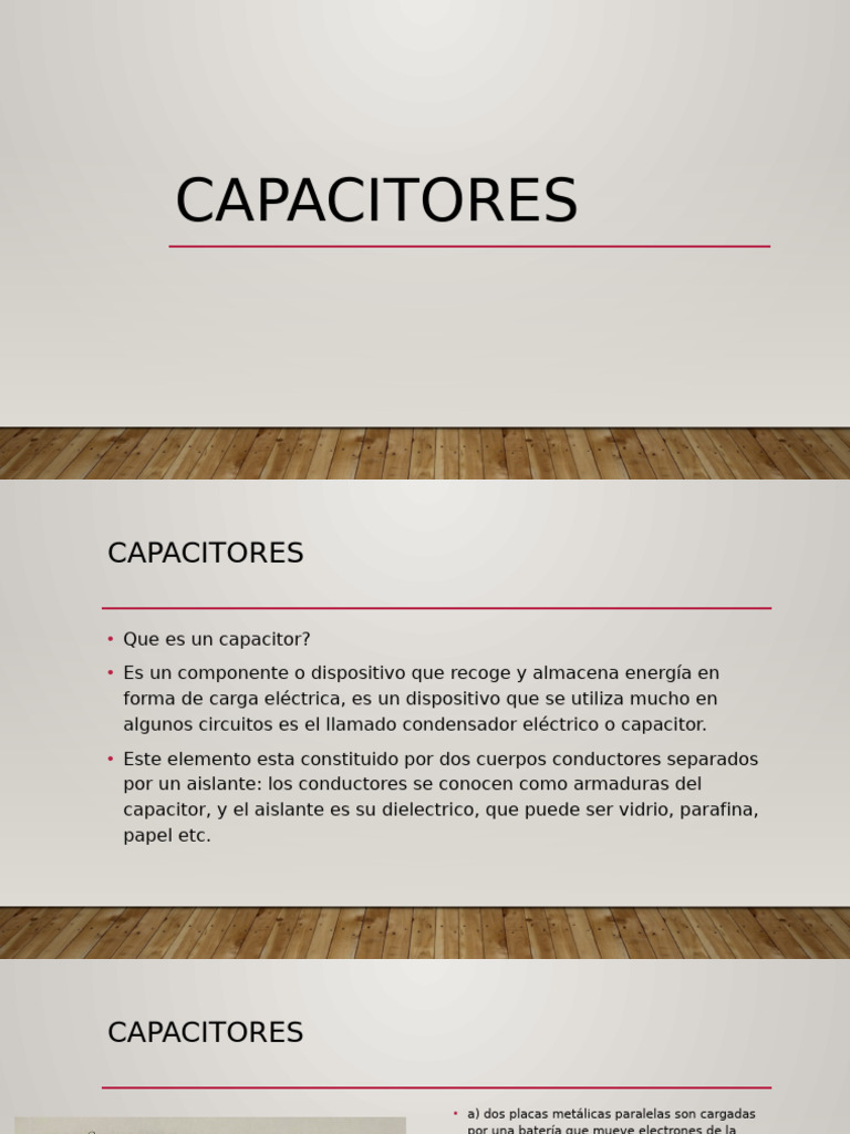 Capacitores | PDF | Capacidad | Condensador