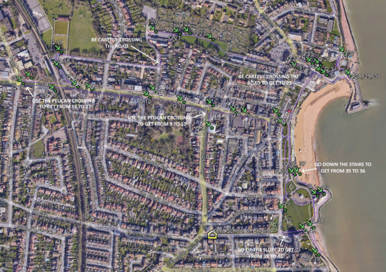 KSE Town Trail Map 2024 | PDF