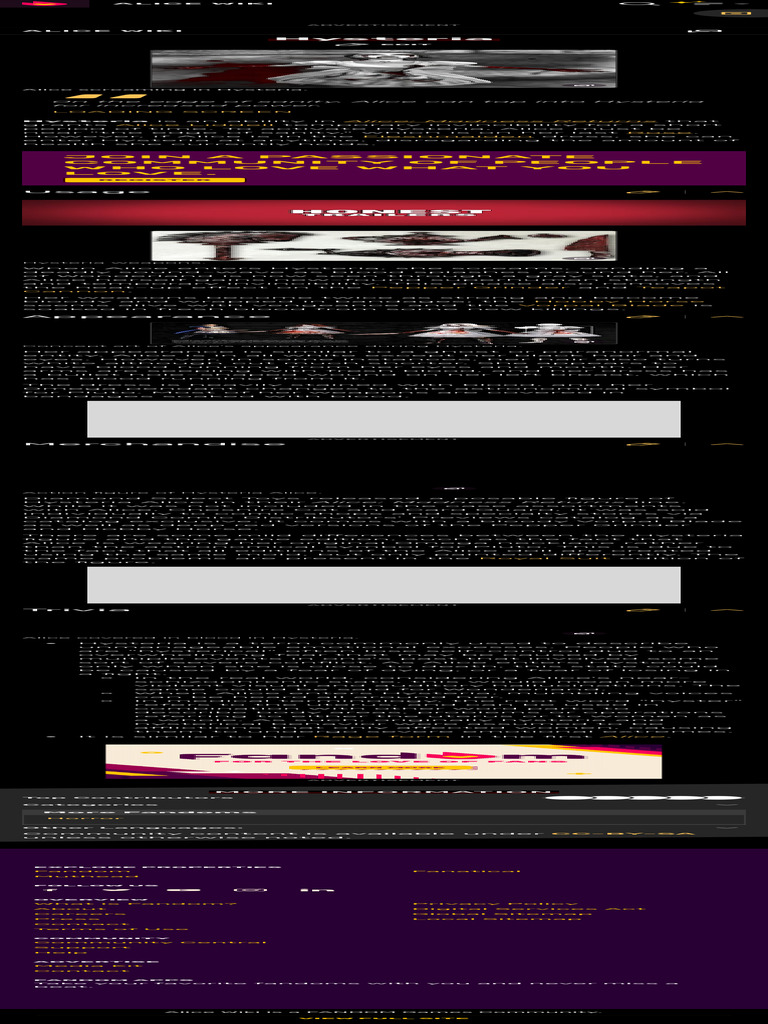 Hysteria Alice Wiki Fandom | PDF