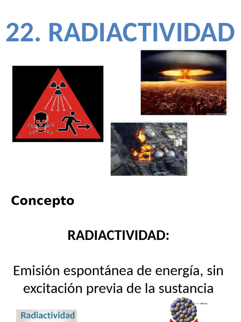 Radiactividad | PDF