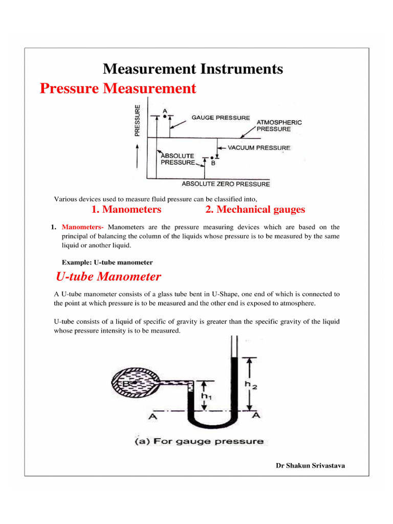 Measurement Devices | PDF