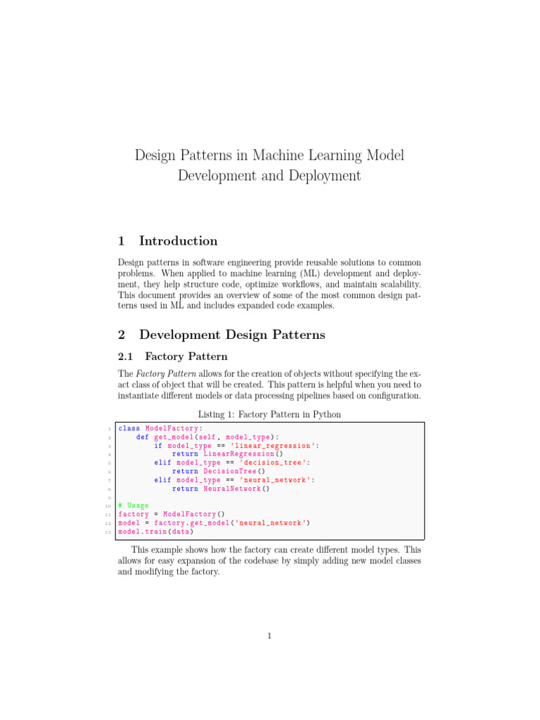 ML_Design_Pattern | PDF