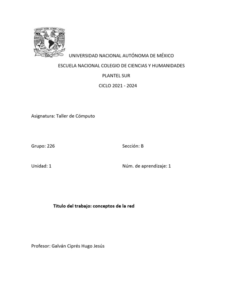Primer Tarea Del Semestre | PDF