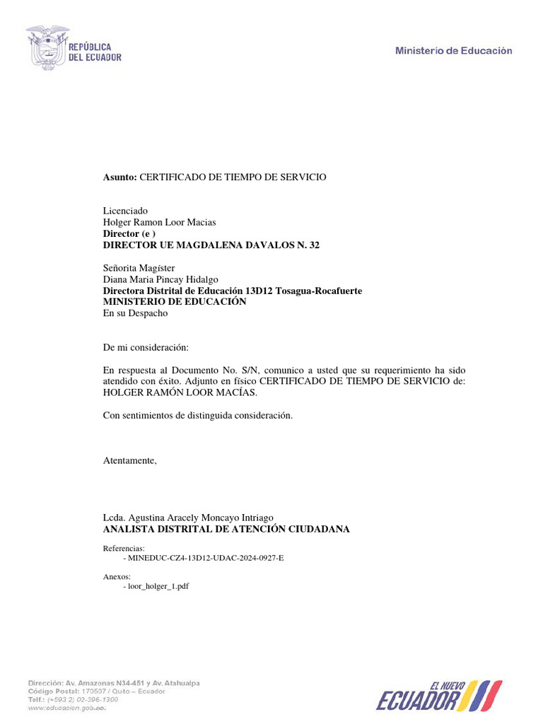 Mineduc CZ4 13D12 Udac 2024 0 | PDF