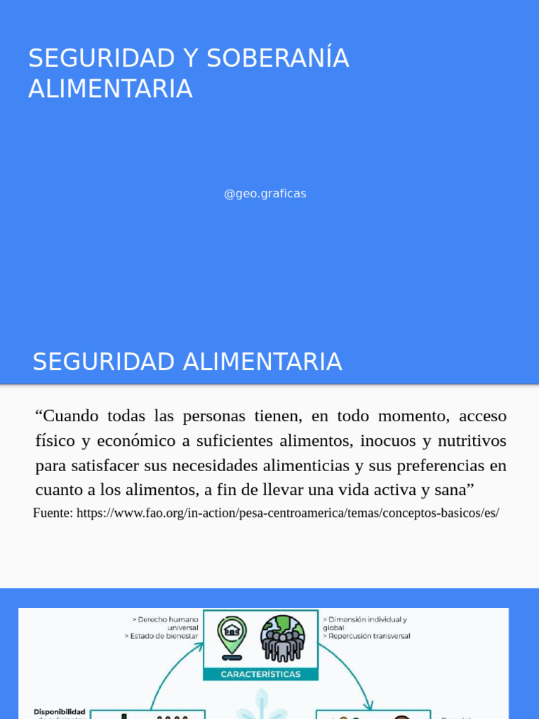 10 Power Seguridad y Soberania Alimentaria | PDF