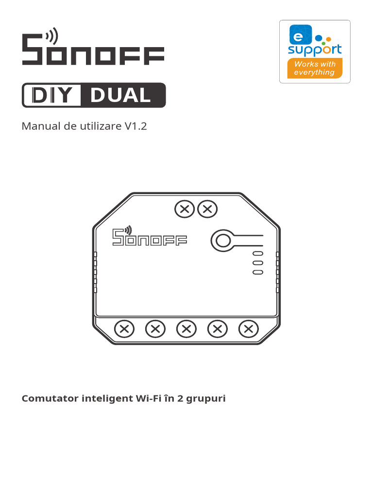 Manual de Utilizare Modul de Comanda Smart SONOFF DualR3 Si DualR3LITE ...