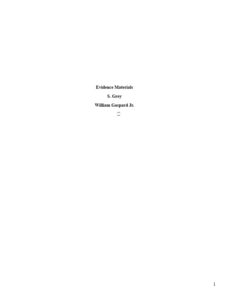 ATTACK-Outline Evidence - | PDF