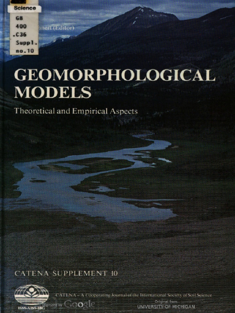 Ahnert F Geomorphological Models Theoretical and Empirical A | PDF