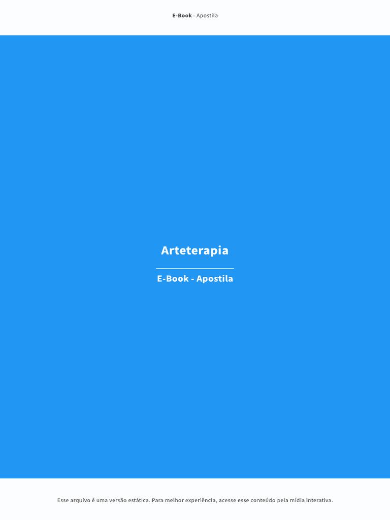 Arteterapia | PDF