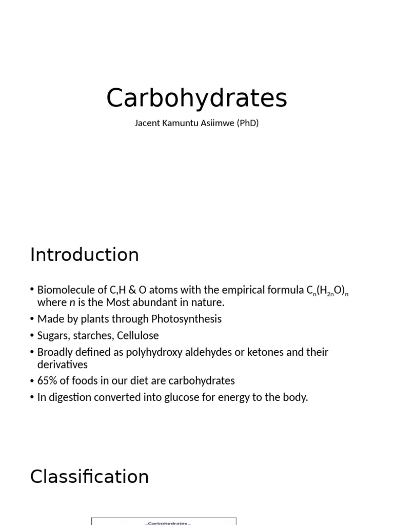 Comprehensive Guide to Carbohydrates | PDF | Carbohydrates | Wellness