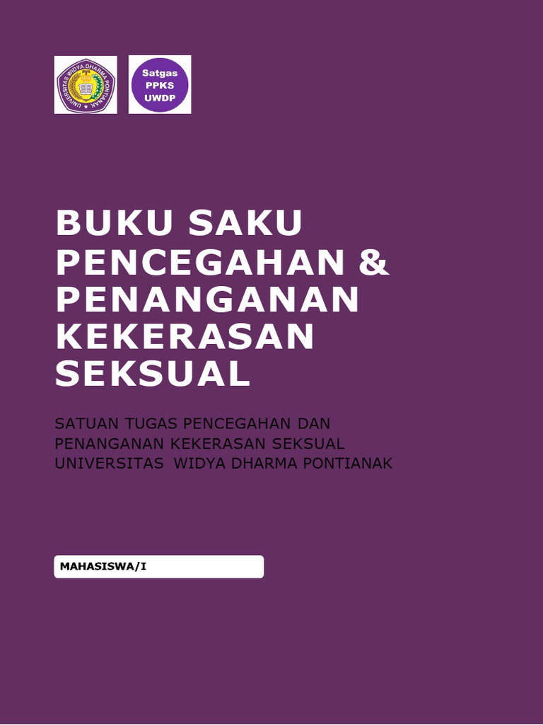 Buku Saku PPKS Untuk Mahasiswa UWDP | PDF