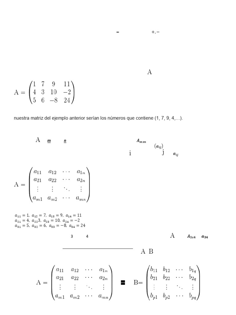Matrices Tema#3 11° II Trimestre FDM 2024 | PDF