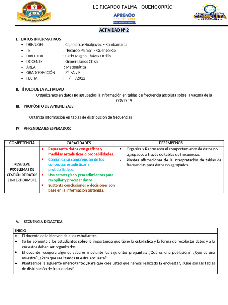 ACTIVIDAD N 2 | PDF
