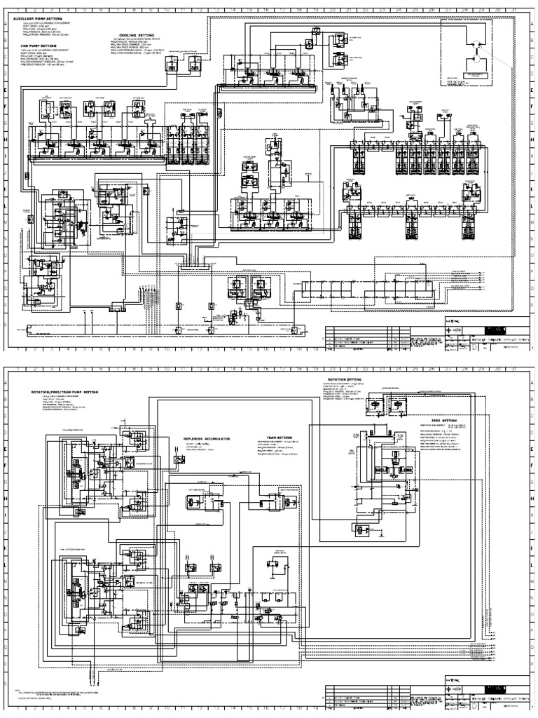 Diagrama HYD Sandvik 412 I | PDF