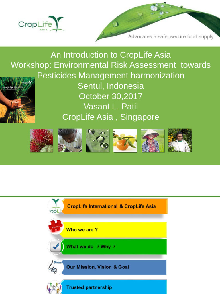 0 - CropLife Asia - An Overview - Sentul - 31102017 | PDF 0 - CropLife Asia - An Overview - Sentul - 31102017 | PDF