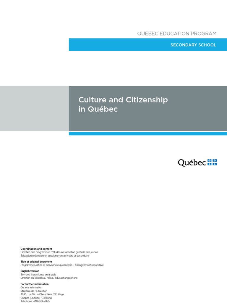 CCQ Program - EN | PDF