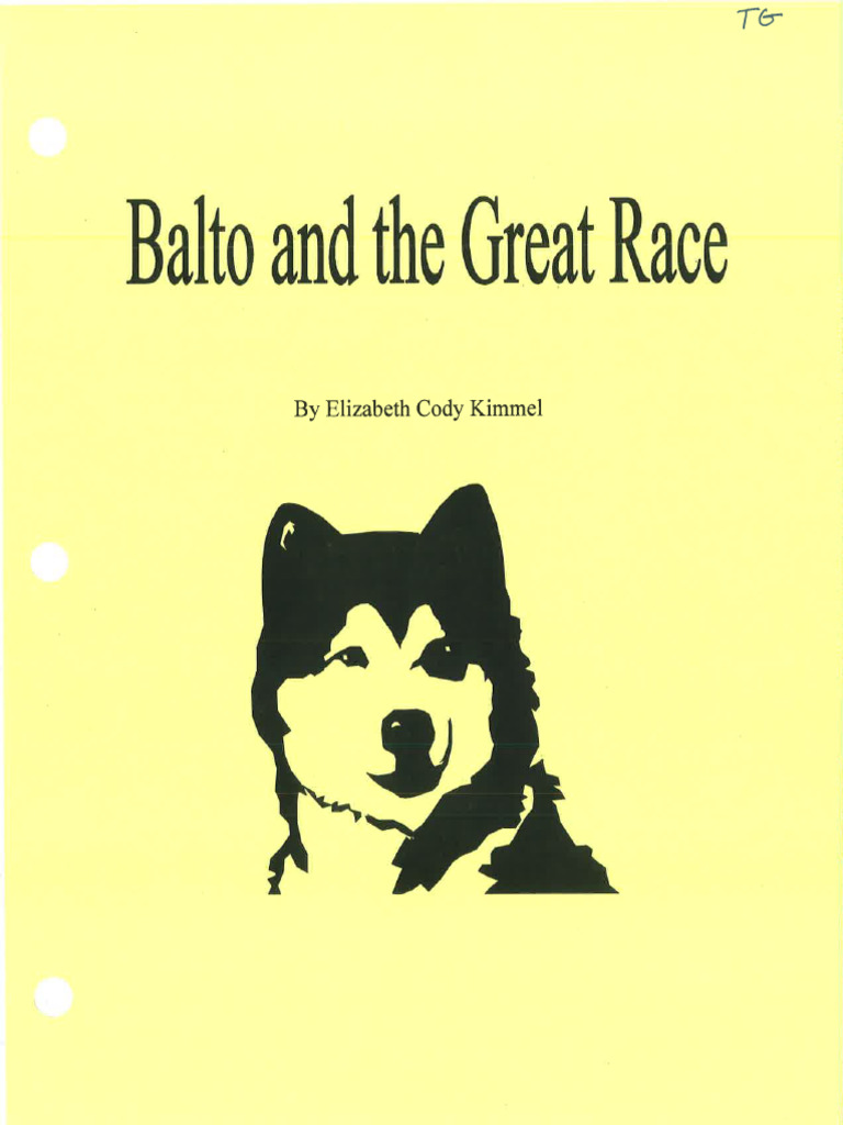 Balto and the Great Race | PDF
