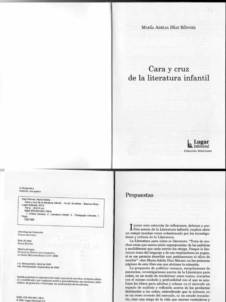 Díaz Rönner - LIJ | PDF