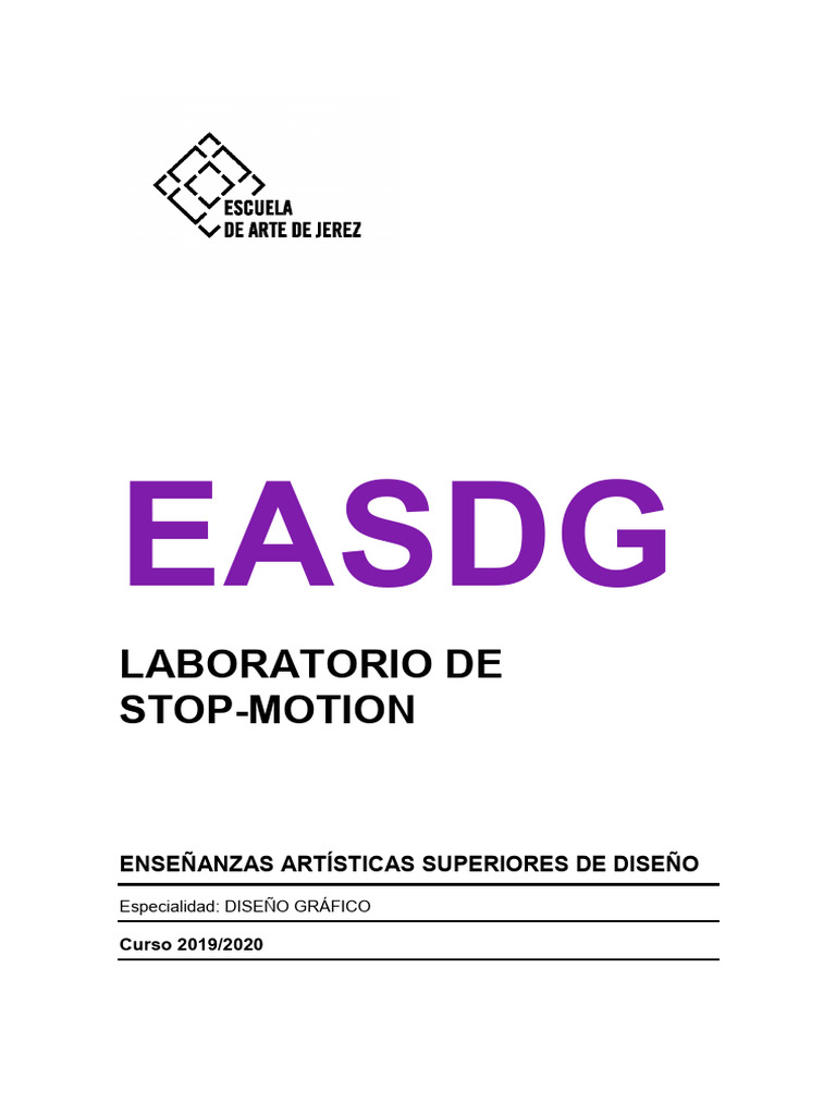 DG 04 LaboratorioStopMotion | PDF