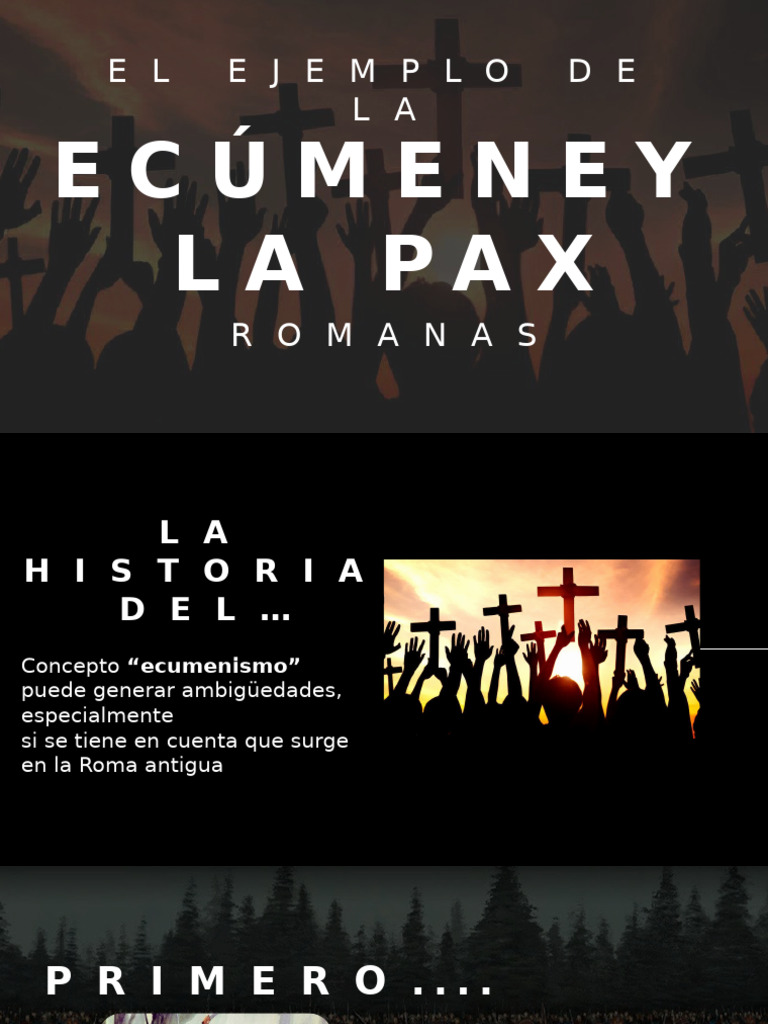 Ecumene y Pax Romanas | PDF