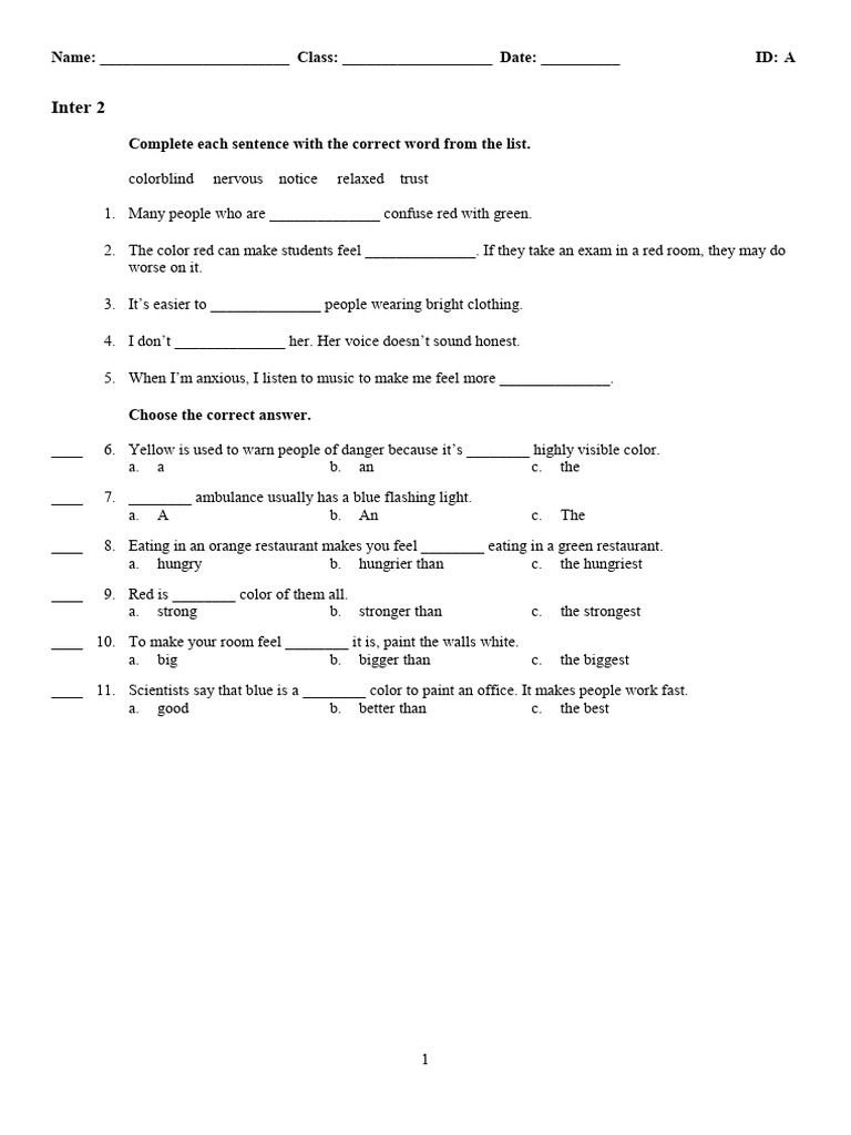 Inter 2 Unit 1 and 2 | PDF