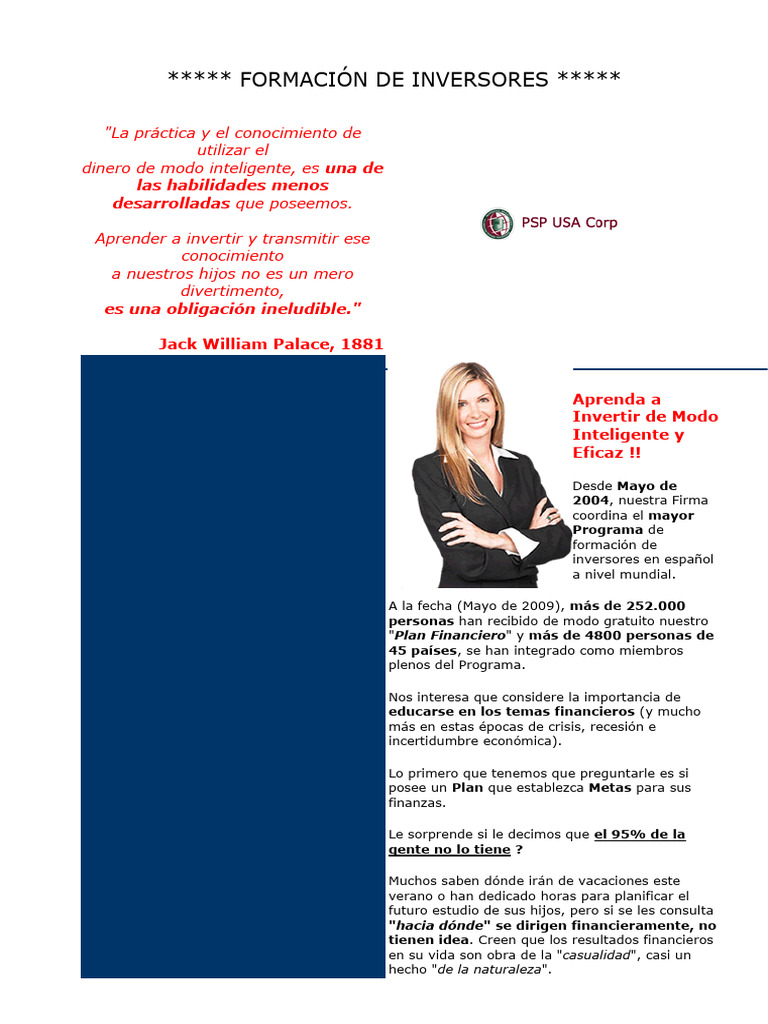 Formacion en Inversion-1 | PDF