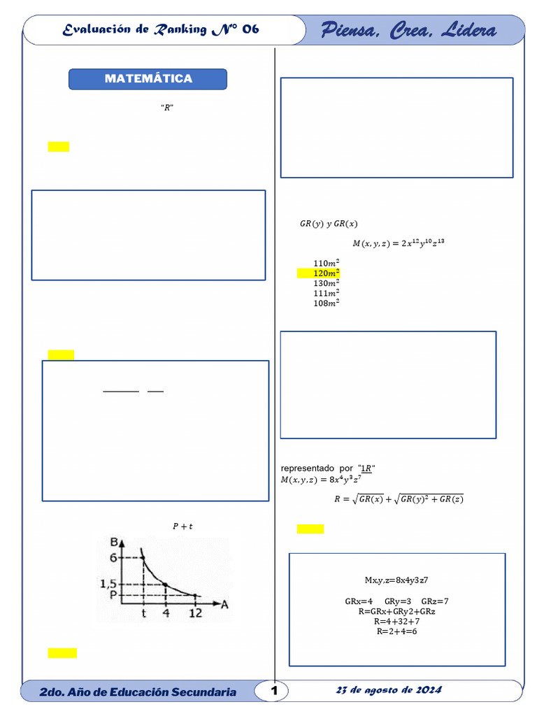Soluc. 2° Sec - Ranking 06 | PDF