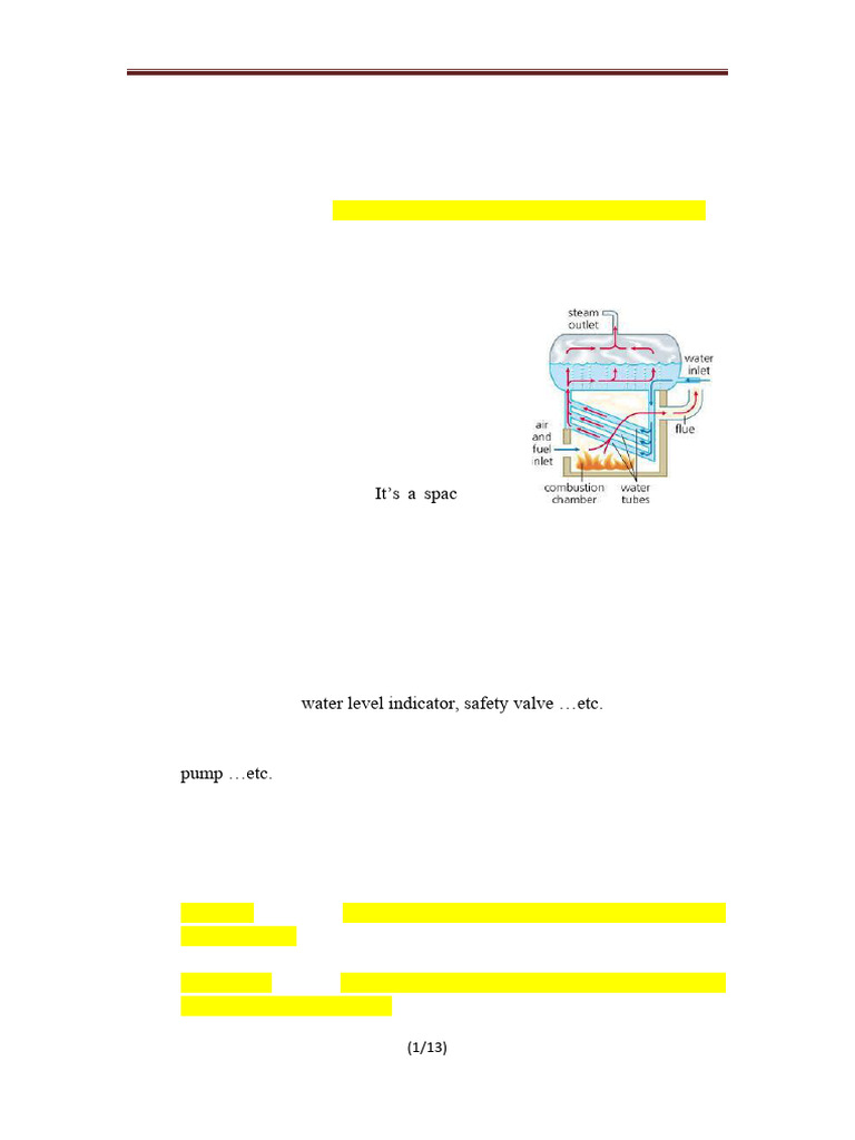 Boilers Worked Examples | PDF