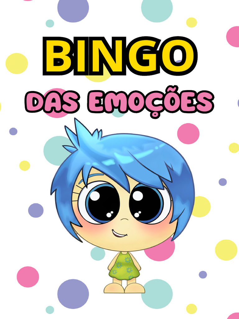 Bingo Das Emoções | PDF