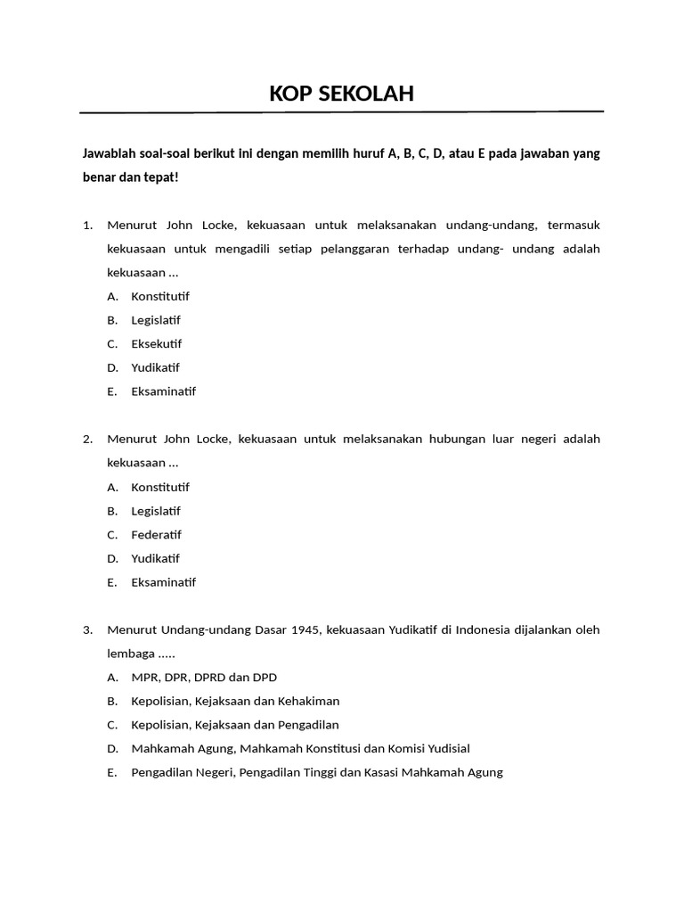 Soal PPKN Kelas X Bab 1 Nilai-Nilai Pancasila Dalam Kerangka Praktik ... Soal PPKN Kelas X Bab 1 Nilai-Nilai Pancasila Dalam Kerangka Praktik ...