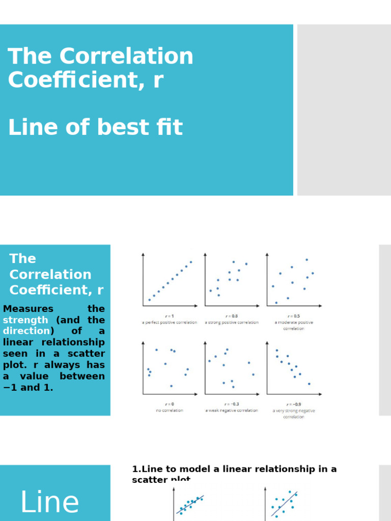 Line of Best Fit | PDF