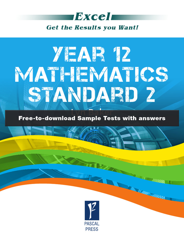2019 MS Mathematics Standard 2 Study Guide EXCEL OTHER | PDF