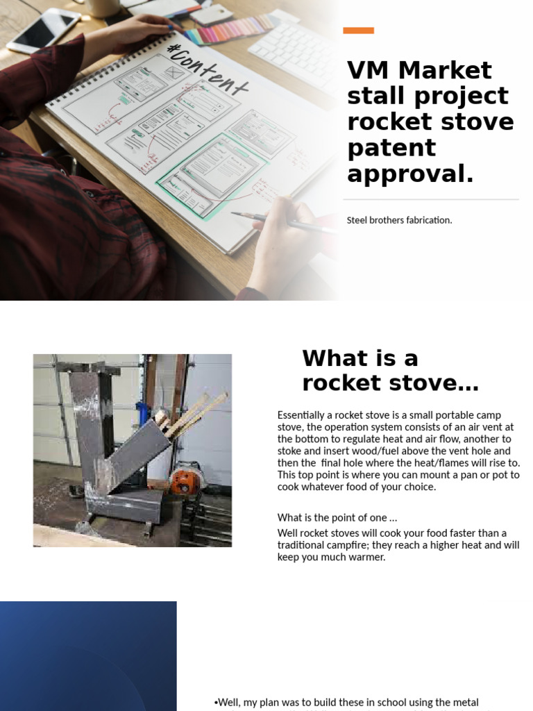 VM Market Stall Project Proposal (Rocket Stove) | PDF