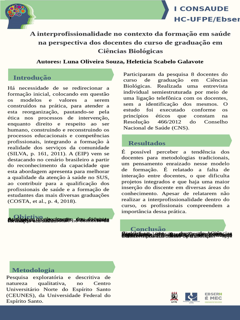 Template Consaude E-Poster | PDF