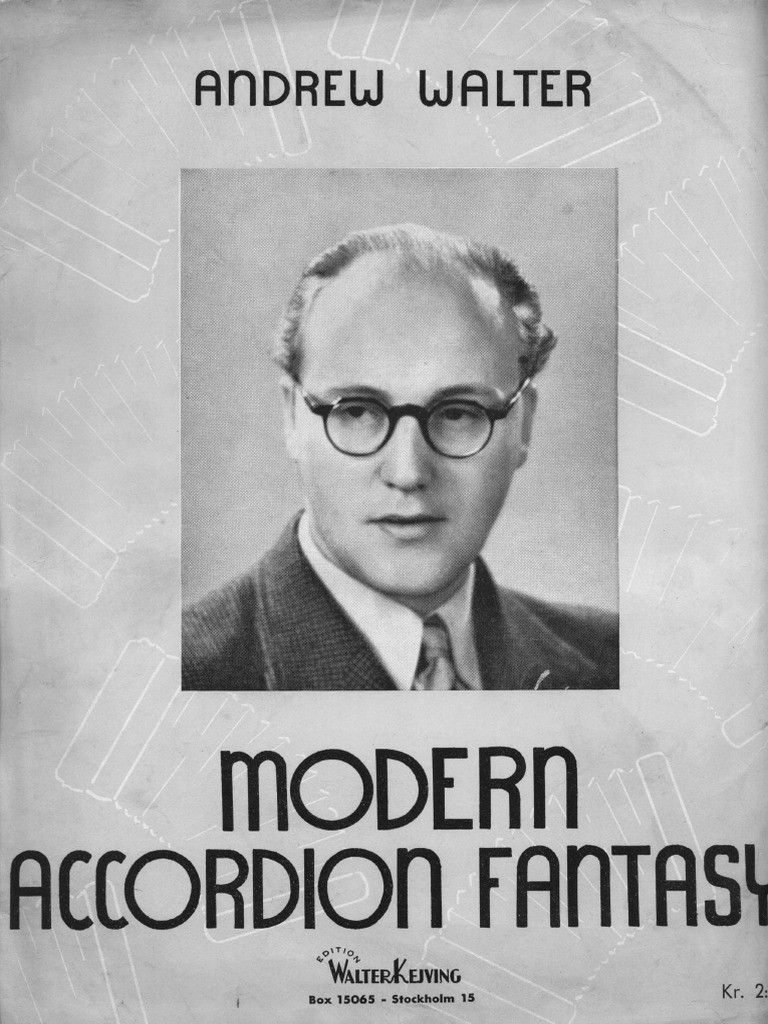 Andrew Walter - Modern Accordion Fantasy - Fantaisie Moderne Pour Accordéon | PDF