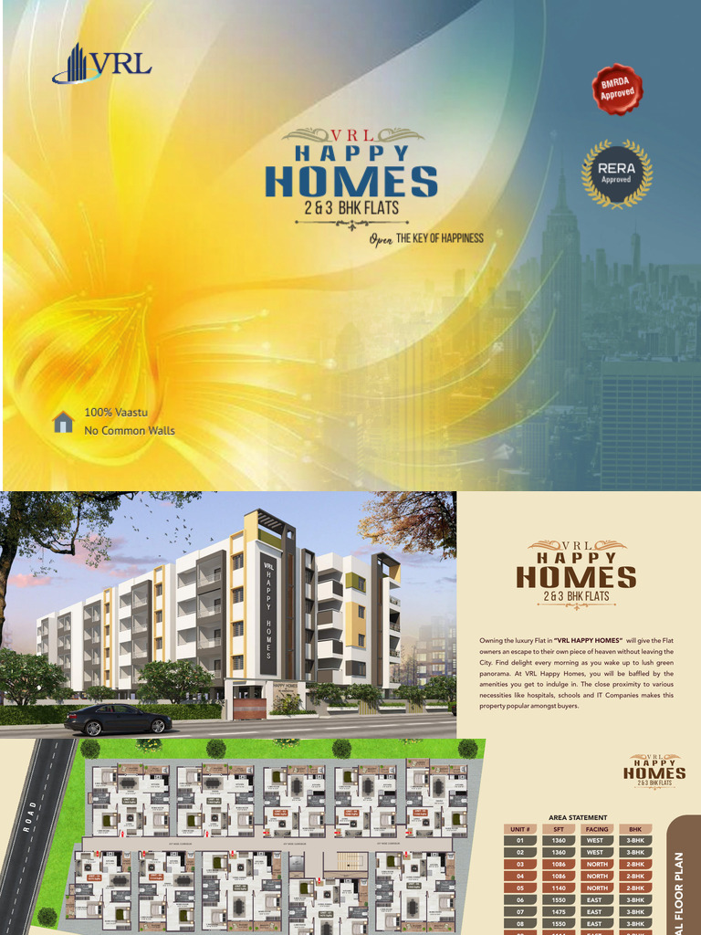 Happy Homes Brochure-Compressed | PDF | Room | Elevator