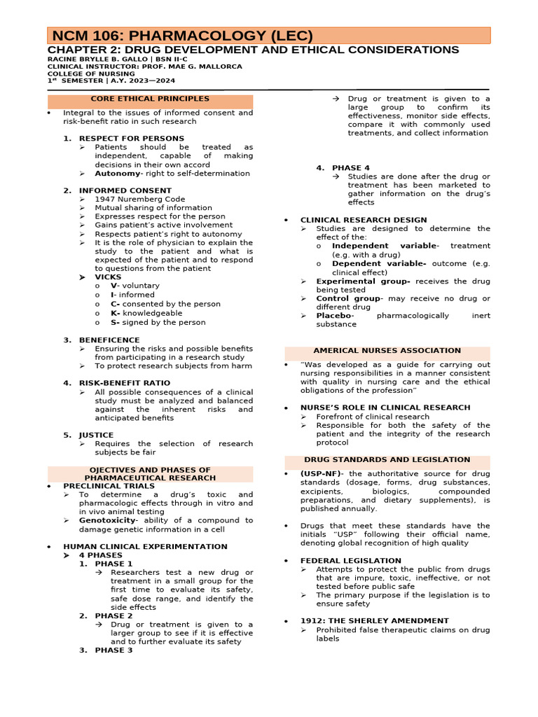 Core Ethical Principles | PDF