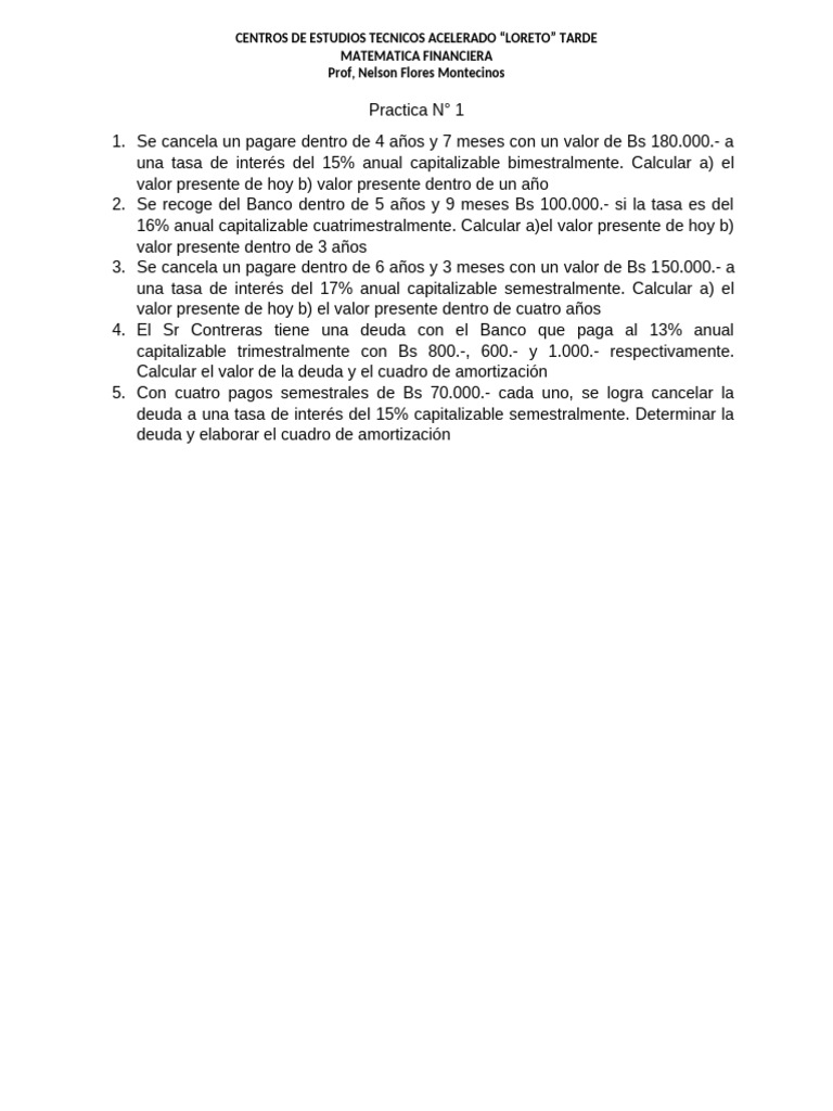 Practica #1 Aplicacion I.C. | PDF