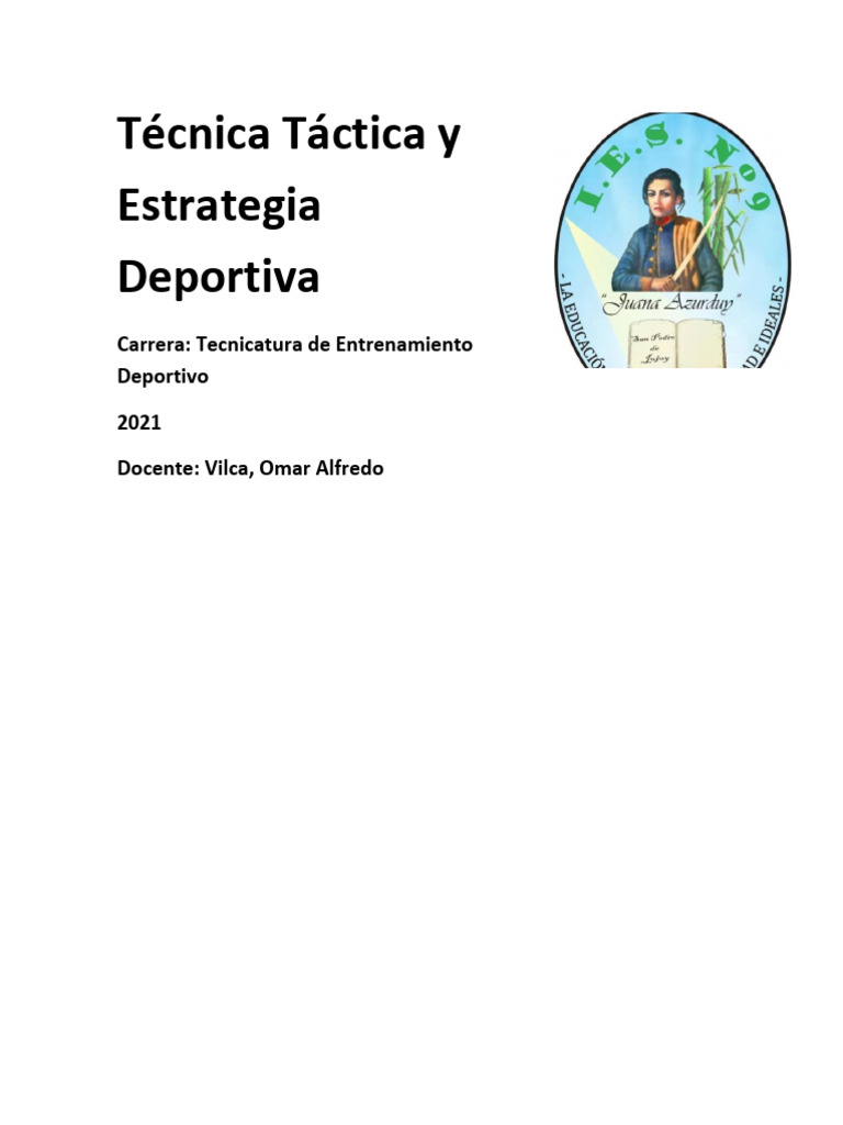 Técnica Táctica y Estrategia Deportiva Deportes Distancias, Kilometros ...